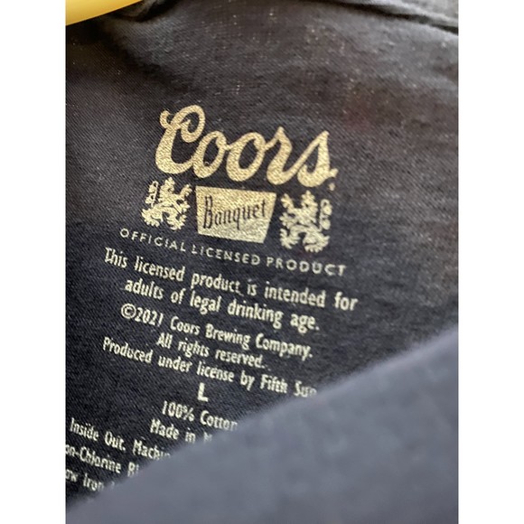 Coors | Shirts | Nwt Coors Banquet Shirt Blue Red Large | Poshmark